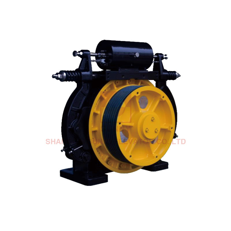 Antriebsscheiben-Aufzugs-Aufzug-Motor 2000kg Φ480mm für Fracht-Aufzugs ...